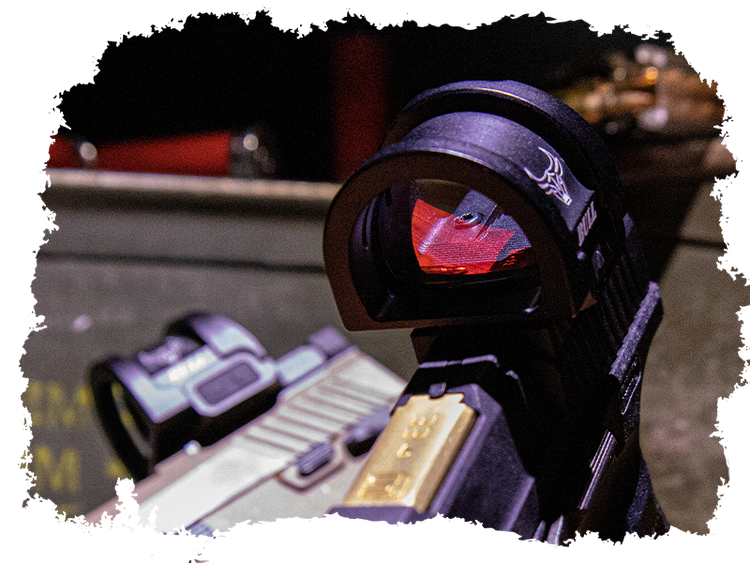 Cyelee BULL X PRO Red Dot – Drop-Proof 33mm Optic with Multi-Reticle ...