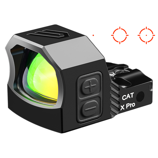 Cyelee CAT X PRO Multi-Reticle Duty Red Dot for RMSc/407k/507k Footpri ...