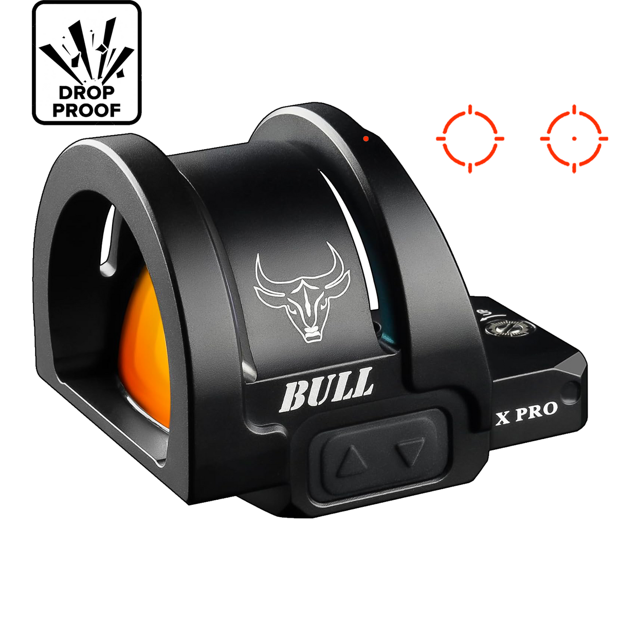 Cyelee Bull X PRO DROP PROOF 2MOA & 24 MOA Variable Reticle Technology ...