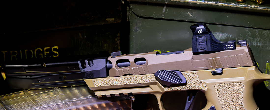 Cyelee Optics - Pistol Red Dots - Made for Duty Optics