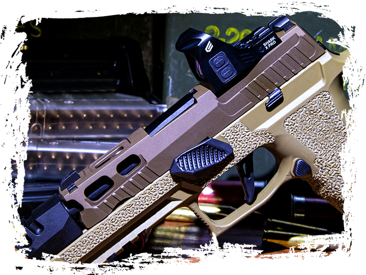 Cyelee Shark X PRO Red Dot – Low-Profile Deltapoint Pro Optic with Drop ...