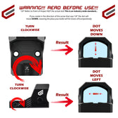 Cyelee WOLF PRO, 3MOA Red Dot, For the RMR Footprint – Cyelee Optics